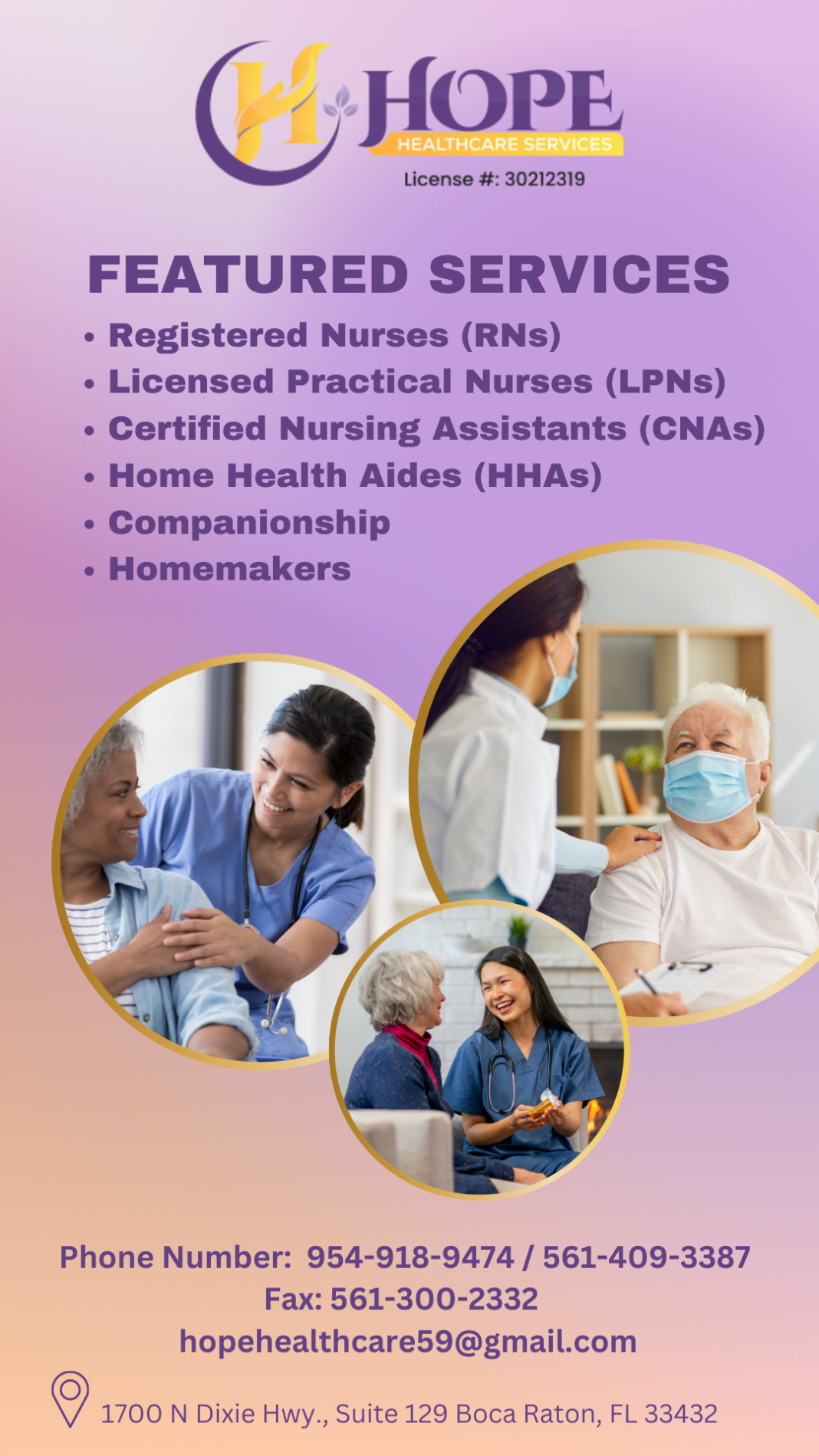 Hope Healthcare Services: Private Care for Loved Ones - Inside Boca Raton